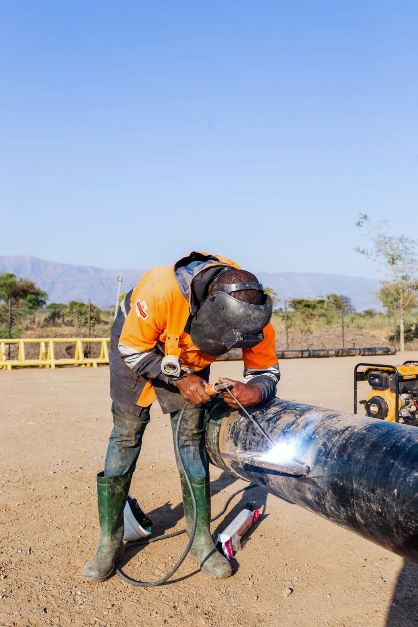 Conductor Pipe Installation – Milembe
